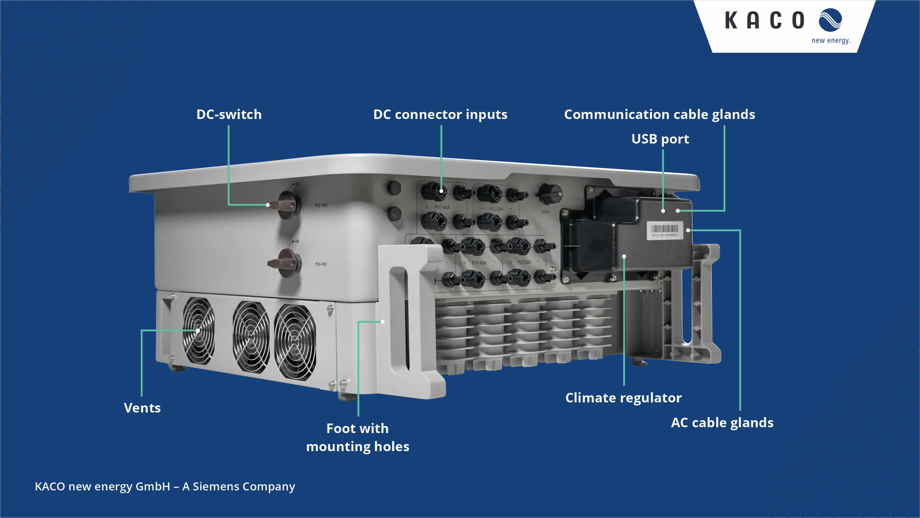Inverters for C&I solar PV plants | Kaco New Energy